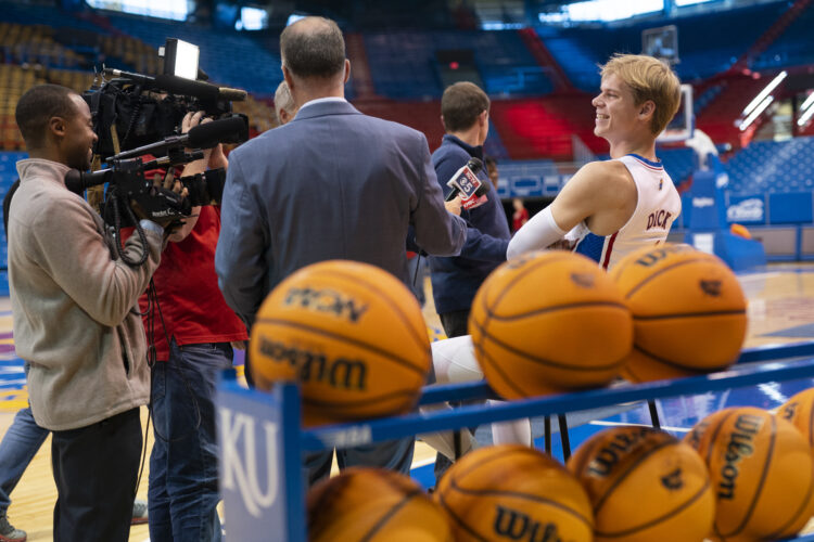Tale of the Tait | Kansas freshman Gradey Dick stars in, produces ...
